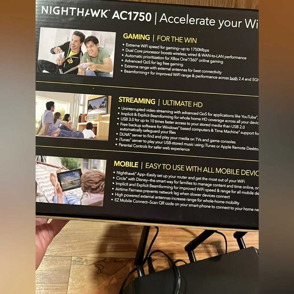 netgear | Networking | Netgear Ghz Nighthawk Wireless Wifi Smart Wifi ...